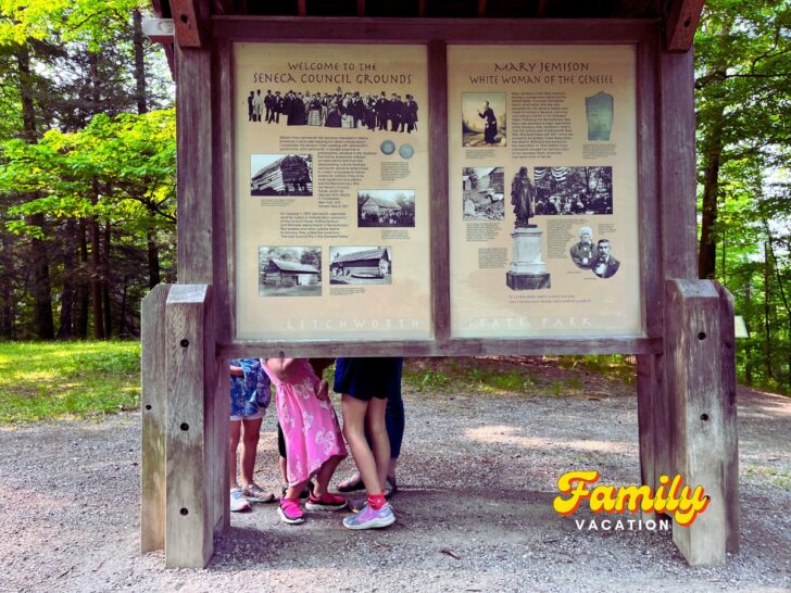 Mary Jemison Statue at Letchworth State Park (and Council Grounds) – FamilyVacation.com