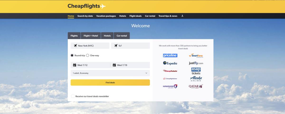 19 Best Flight Booking Sites For Cheap Airfare - FamilyVacation.com