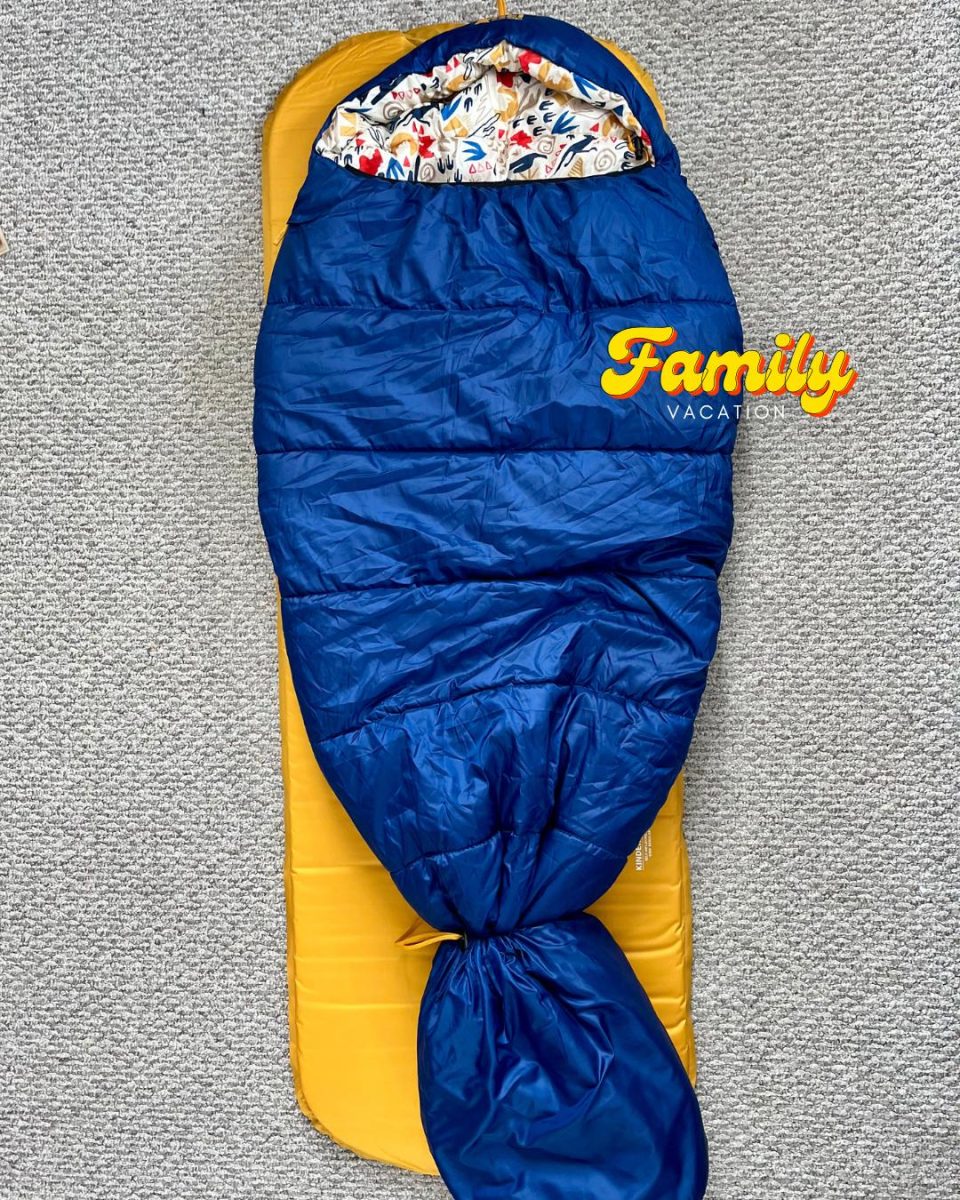 Kids Camping Gear - REI Kindercone 25 Sleeping Bag And Kindercamp ...